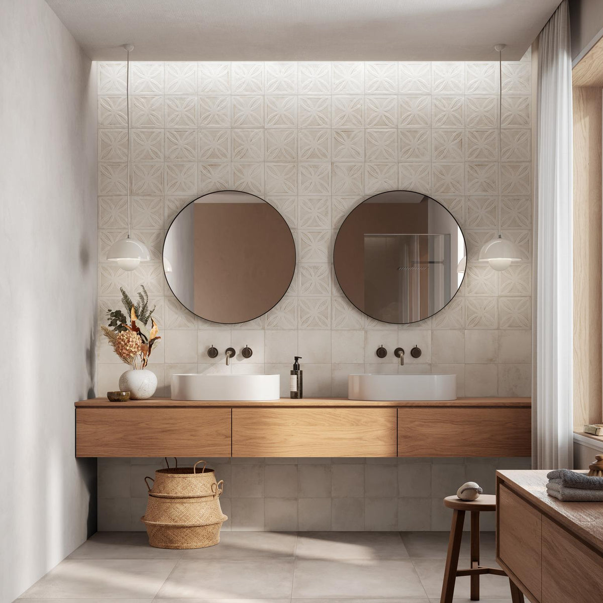 Amuri Avorio Gelosia 3D – Unica Stone & Tile Boutique