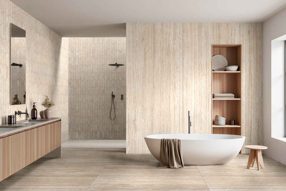 Realstone Travertino Vein-Cut Beige – Unica Stone & Tile Boutique